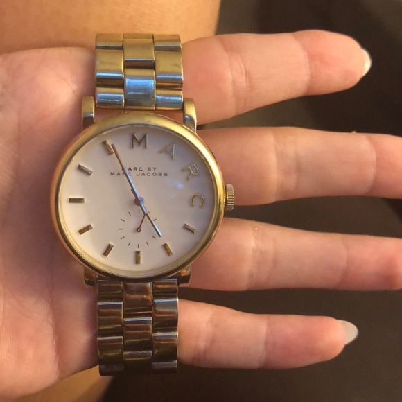 Marc Jacobs | Accessories | Marc Jacobs Wrist Watch Women Gold | Poshmark